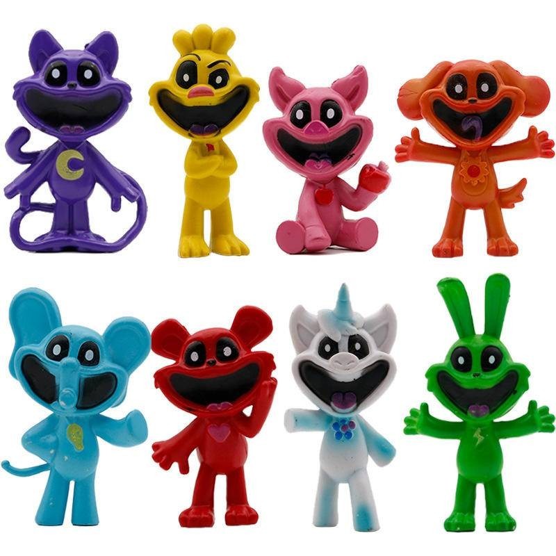 8pcs/10pcs smiling critters dos Estados Unidos action figure boneco ...