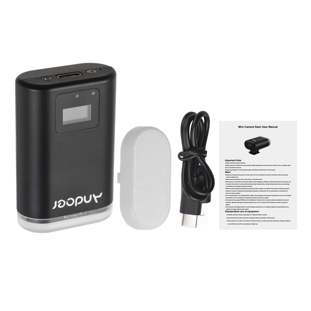 Andoer S12 Mini Flash Universal Para Câmera GN12 Light 5600K Speedlite ...