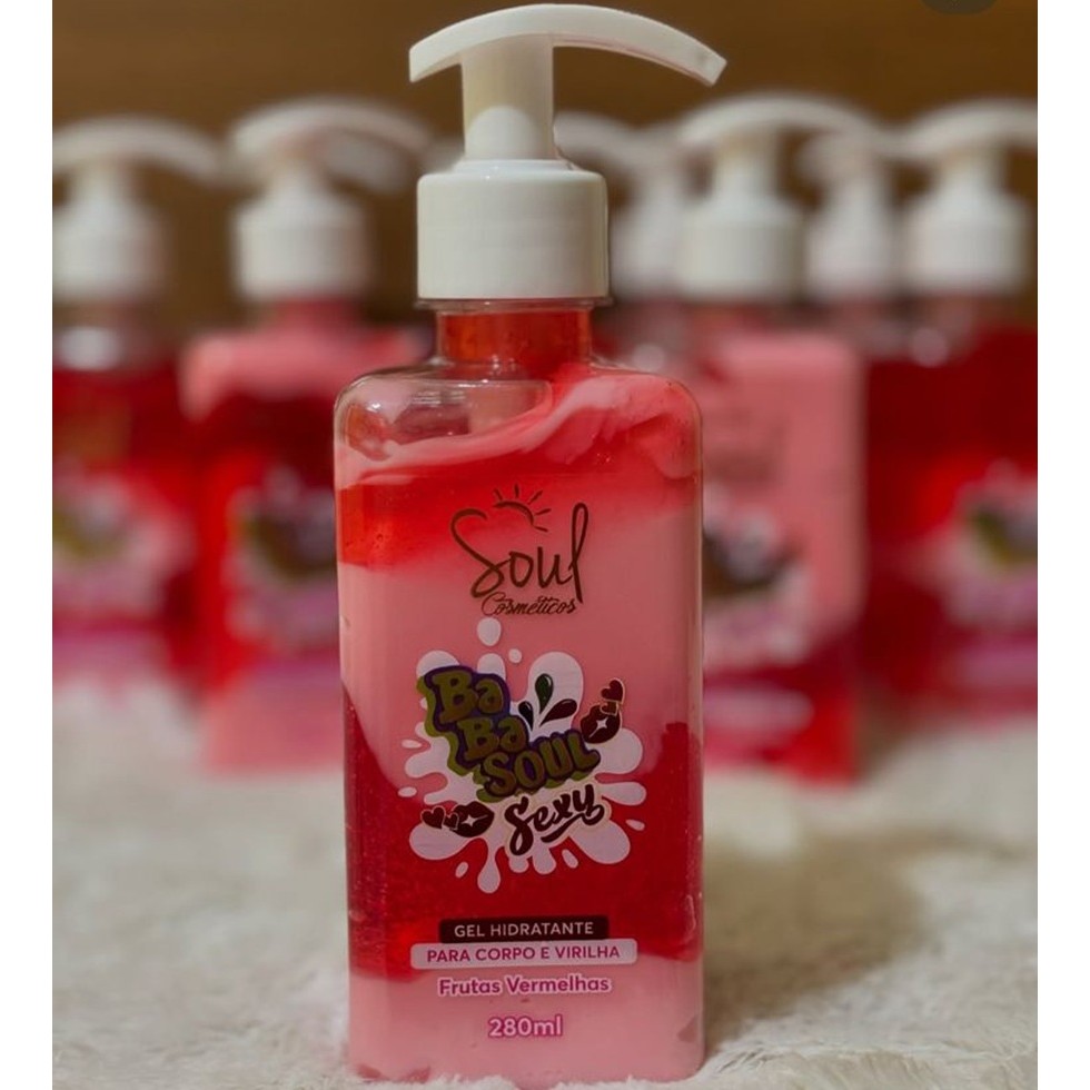 Kit Ba Ba Soul GEL HIDRATA E PERAFUMA A REGIAO INTIMA Tons escuro ...