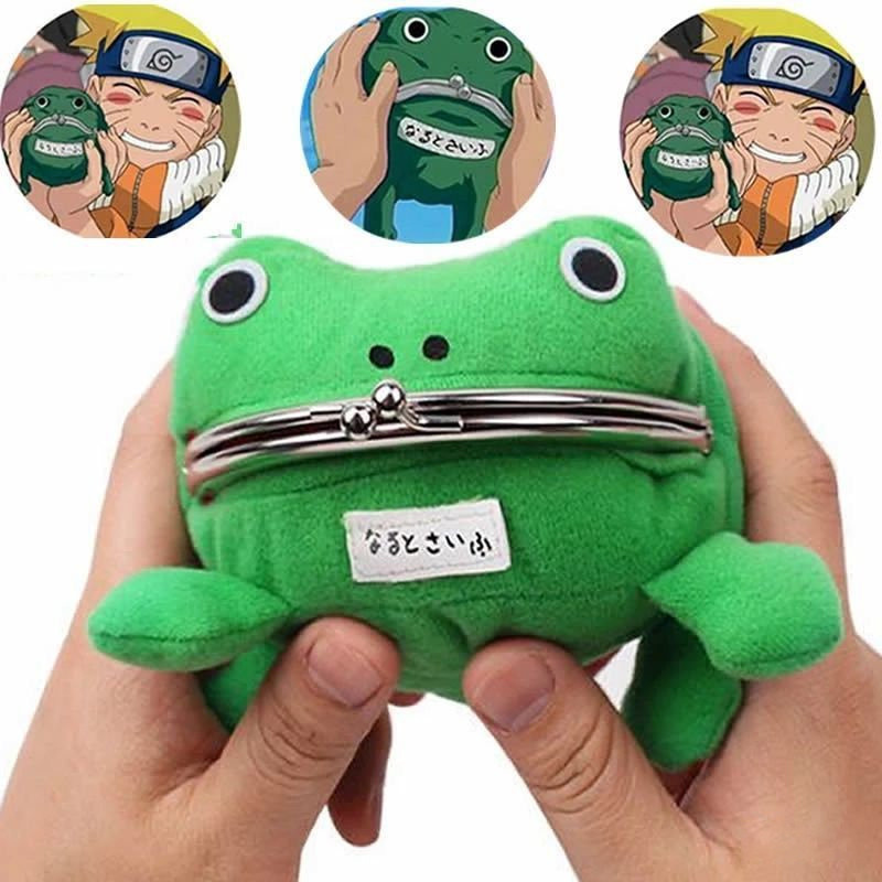 Naruto Frog Coin Purse Criança Sapo Peluche Animação Periférica De ...