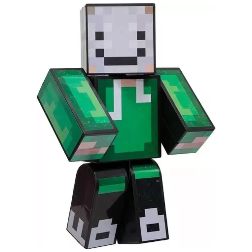 Boneco Articulado Minecraft Dreams Streamers Gamers Skins | Shopee Brasil