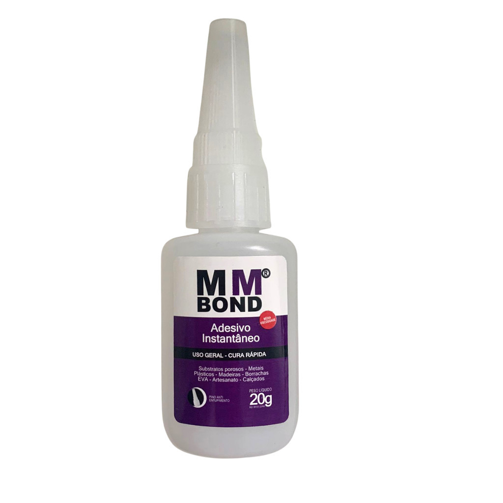 COLA MM ADESIVO INSTANTÂNEO - 20G - 1 UNIDADE | Shopee Brasil