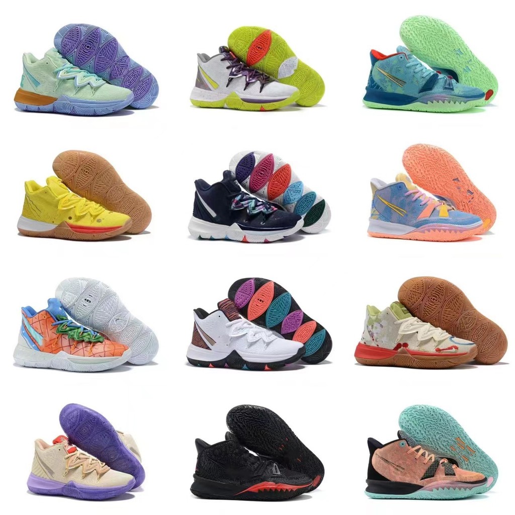 LeBron 5 SpongeBob Smiley LeBron 7 Filme Tênis de Basquete Masculino ...