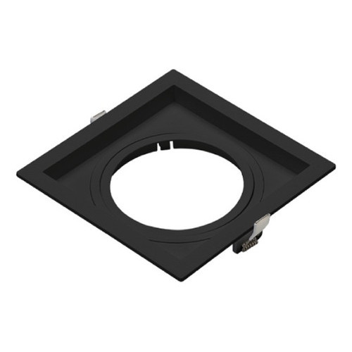 Spot Quadrado Ar111 Recuado Embutido Preto - Pix | Shopee Brasil