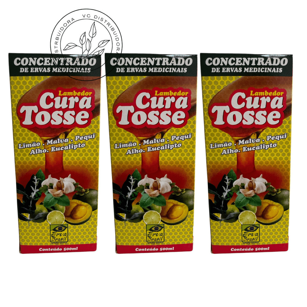 Kit 3x lambedor cura to 500 ml | Shopee Brasil