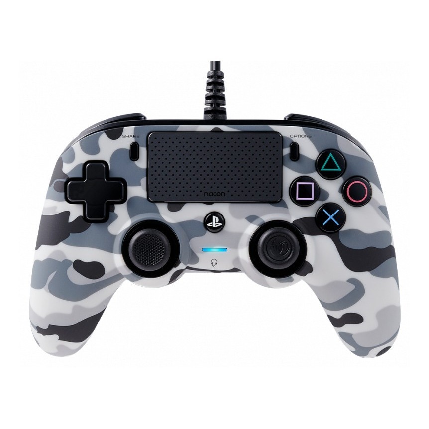 Controle Joystick Nacon Wired Compact Controller For Ps4 Camuflagem ...