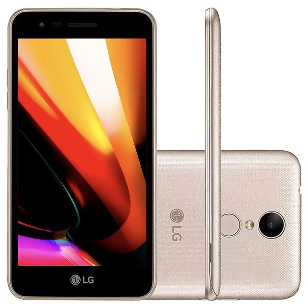 Smartphone LG K4 Lite 8GB Quad-Core 5" Dual SIM 4G Dourado | Shopee Brasil