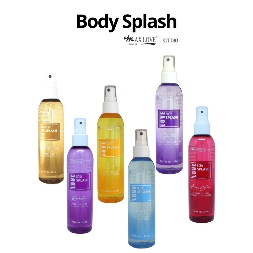 Body Splash - Max Love | Shopee Brasil