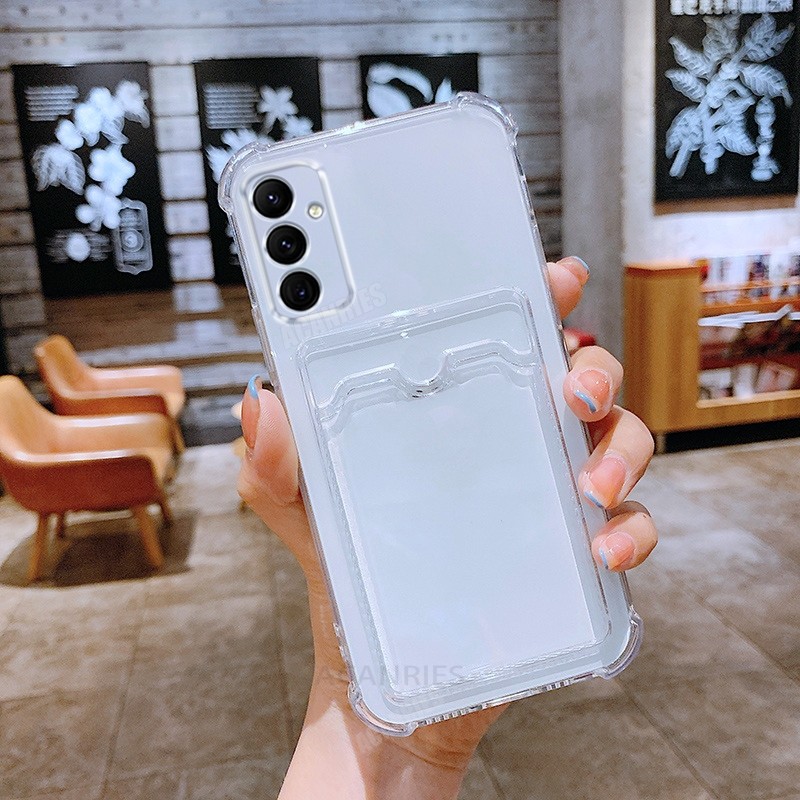 A 16 15 35 55 Slot Para Cartão Titular Saco Caso Samsung Galaxy A16 A15 A25 A55 A35 5g A06 M54 ...