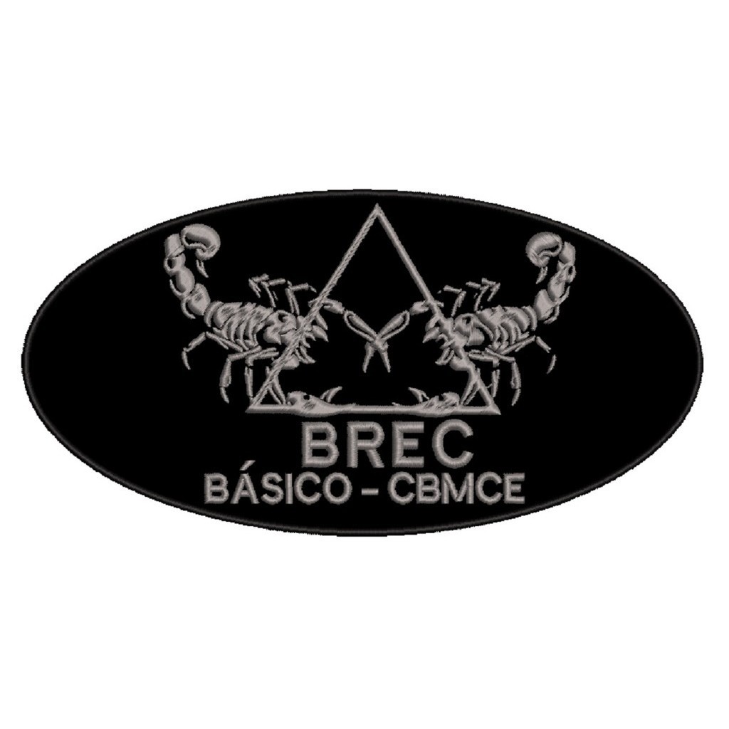 Patch Bordado Brevê Bordado BREC - Busca e Resgate em Estruturas ...