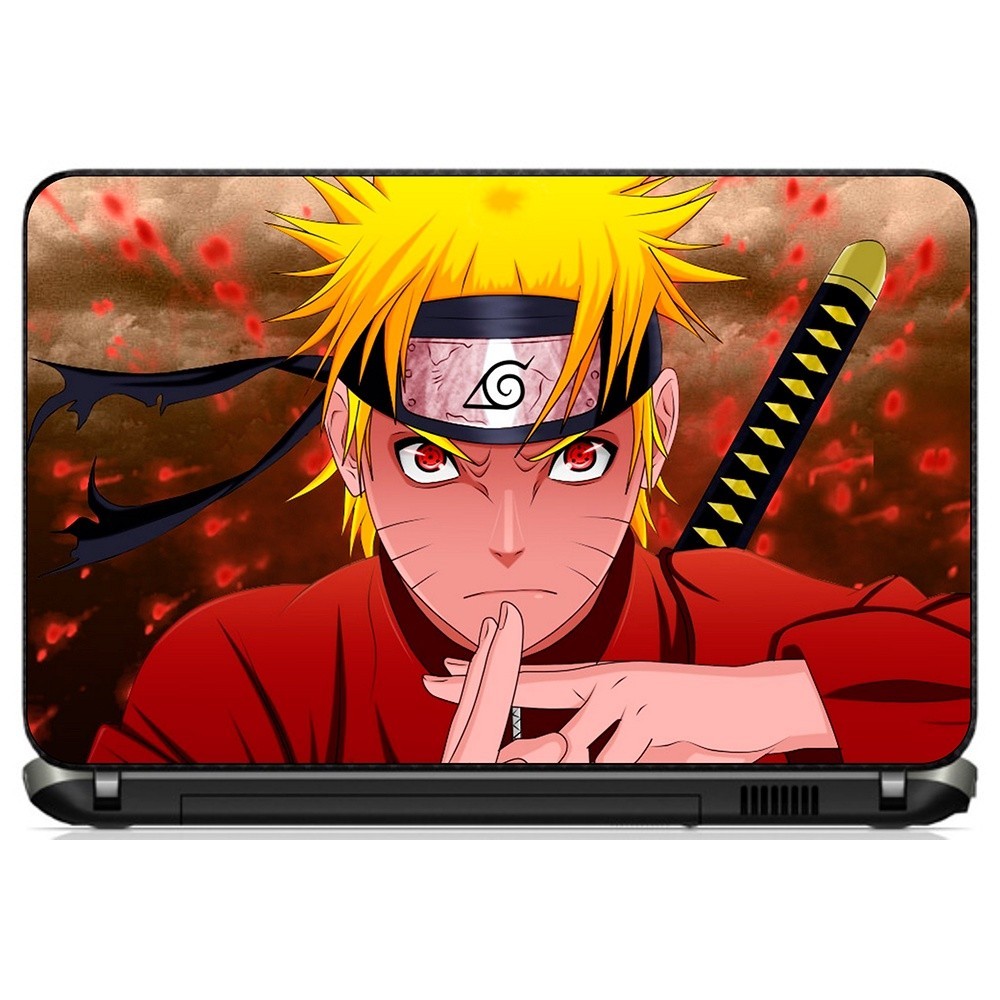 Skin Pelicula Notebook Macbook Tablet Naruto Anime Manga Desenho Maca ...
