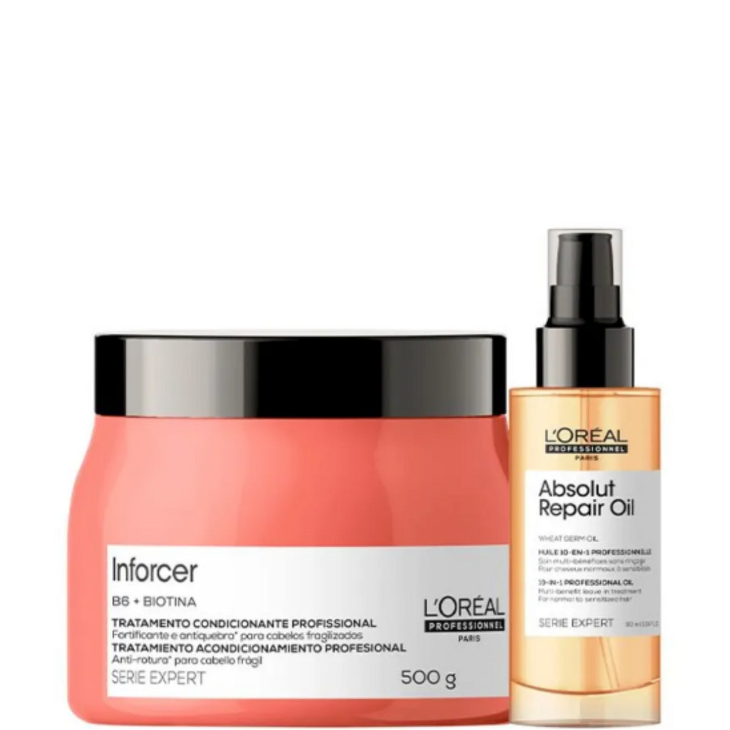 L'Oréal Professionnel Serie Expert Inforcer Absolut Repair Salon Duo (2 ...