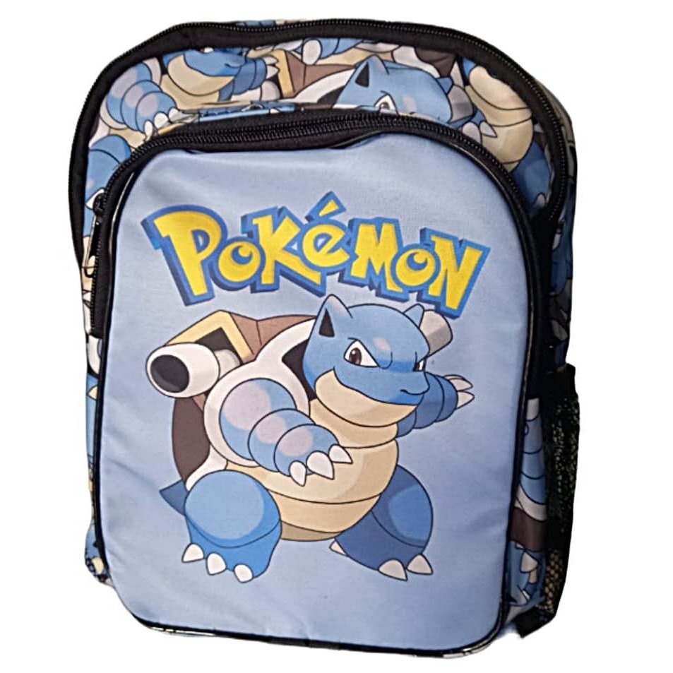 MOCHILA ESCOLAR INFANTIL POKEMON BLASTOISE | Shopee Brasil