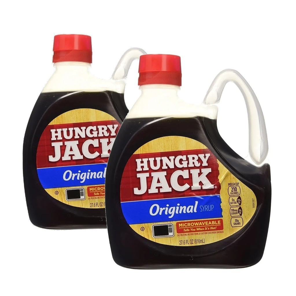 Maple Syrup Original HUNGRY JACK 816ml (2 Unidades) | Shopee Brasil