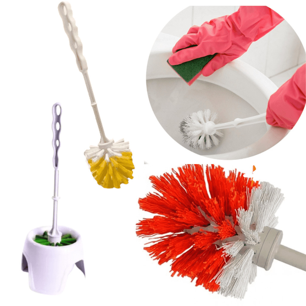 Escova sanitária com e sem pote Escova Resistente Vassoura de Vaso ...