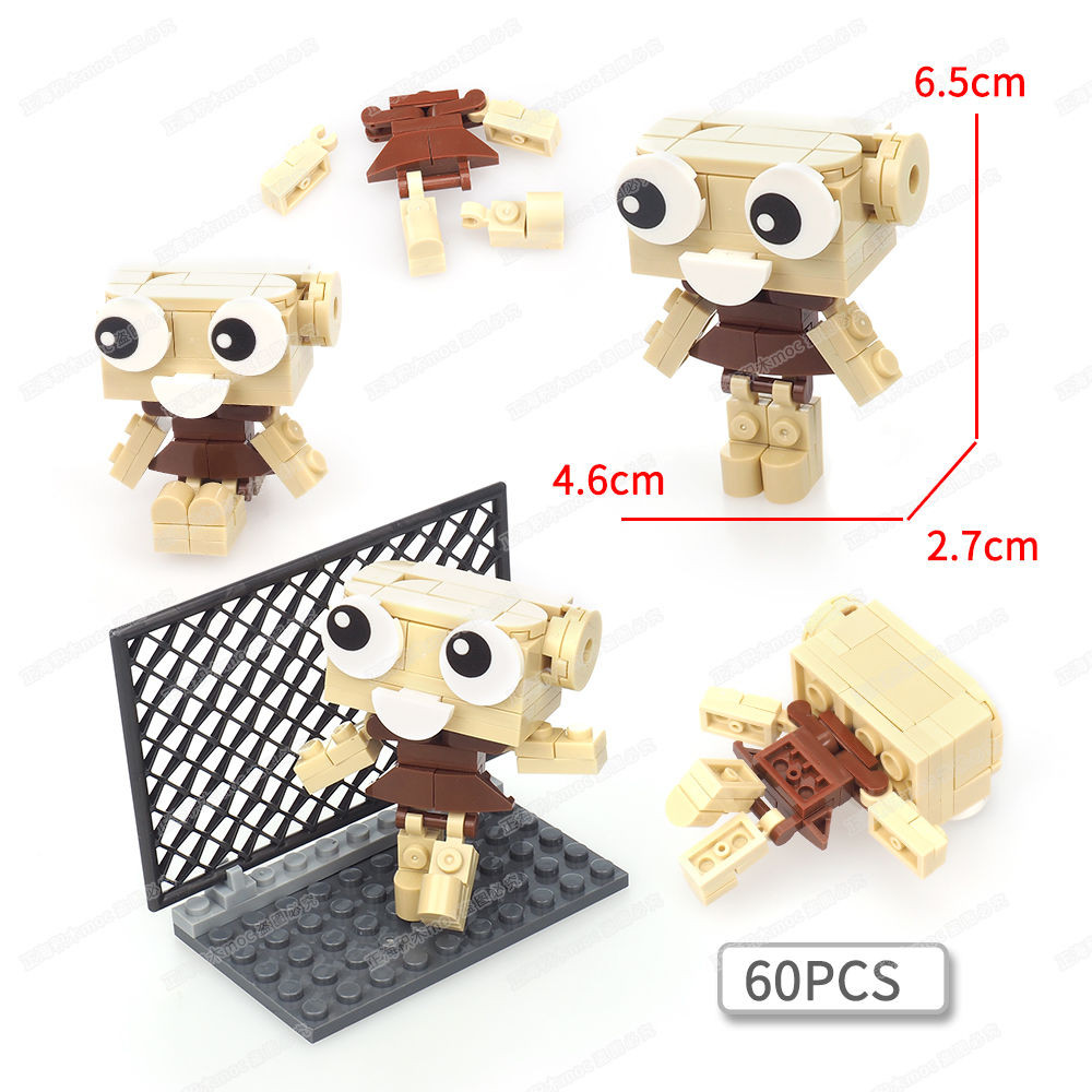 Novo produto em estoque pronto compatível com Lego Shelly Minifigura ...