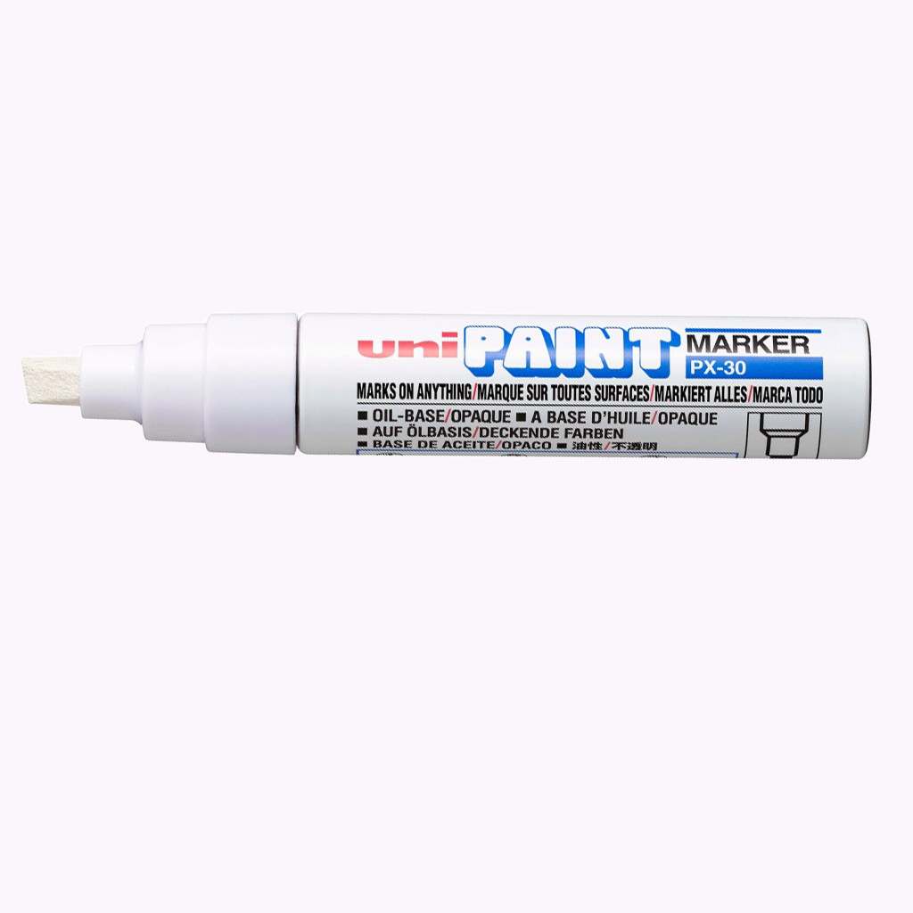 MARCADOR UNI PAINT PX30 BRANCO | Shopee Brasil