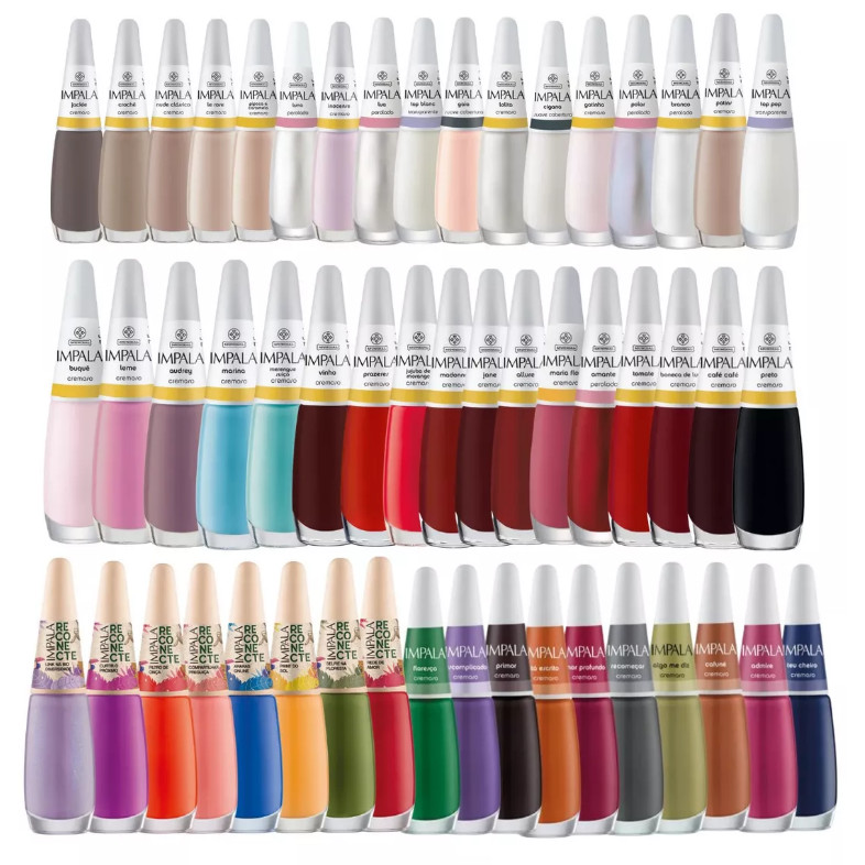 Esmalte Impala 7,5ml | Shopee Brasil