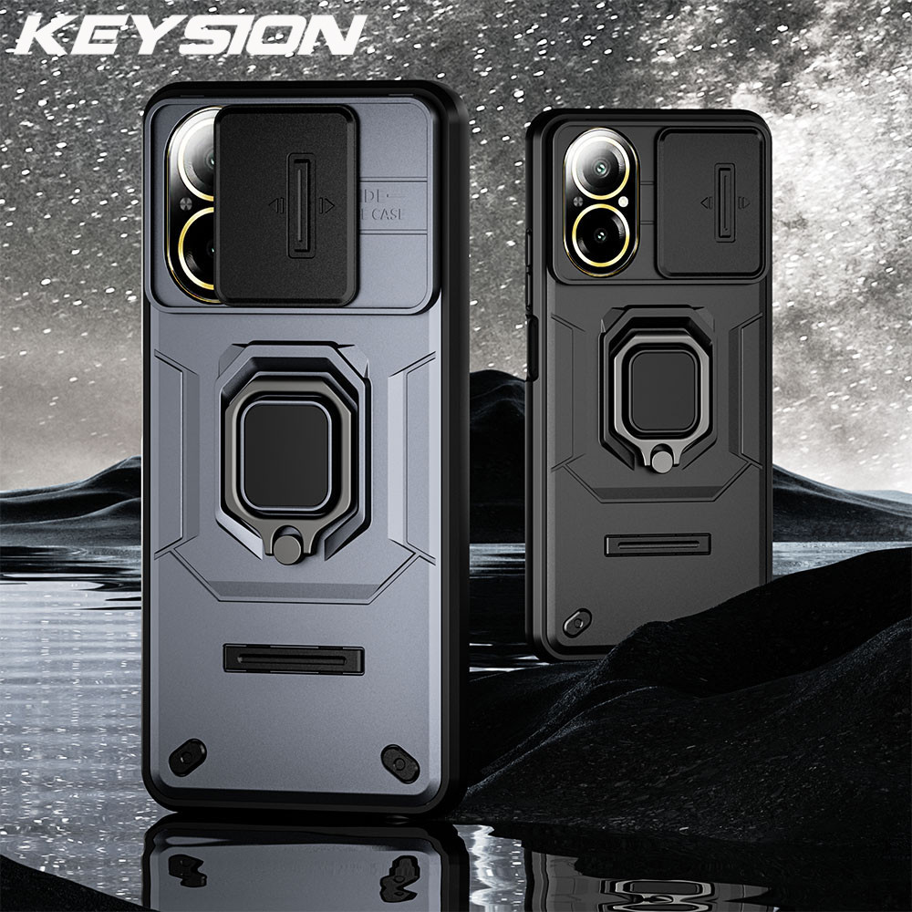 KEYSION Capa Da Armadura À Prova De Choque Para Realme C67 4G Do ...