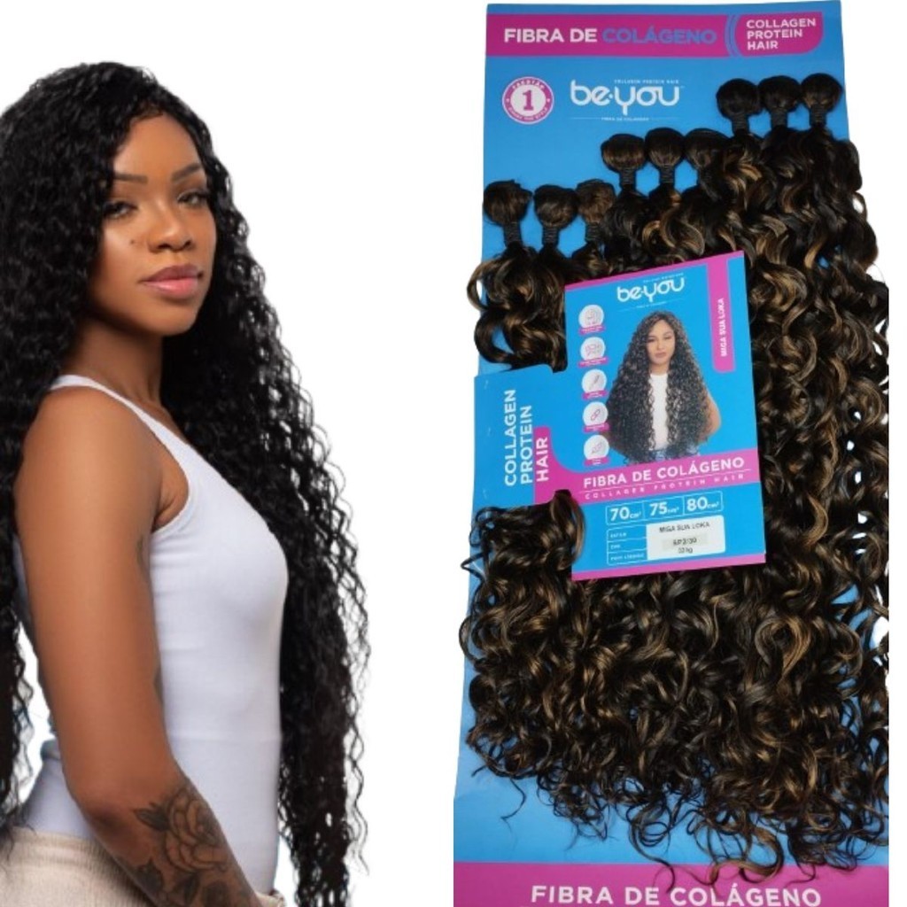 Cabelo Miga Sua Loka Cacheado - Be You 320g | Shopee Brasil