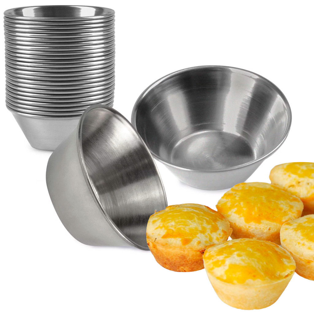 36 Unidade Forma Empada N°1 Forminha Mini Empadinha Salgado | Shopee Brasil
