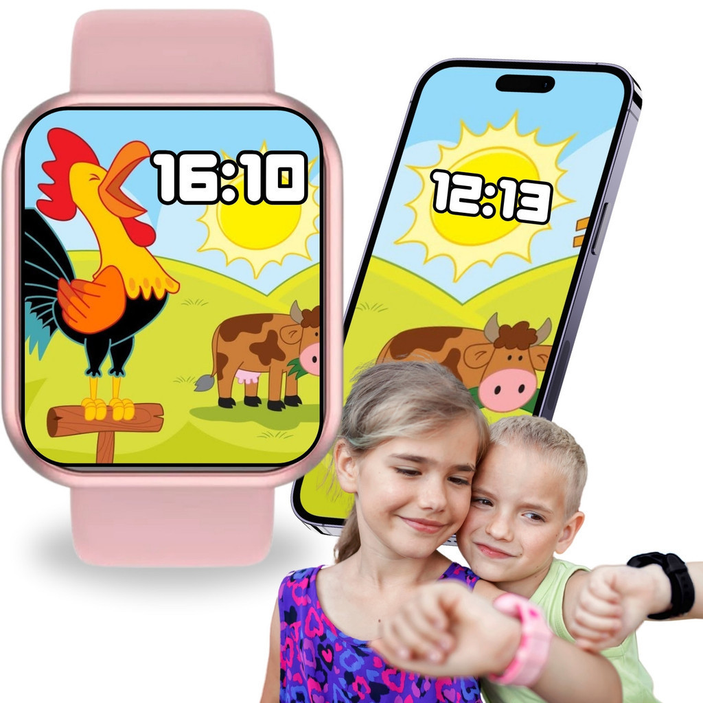 SmartWatch Infantil Kids Papel de Parede Menino Menina D20 inteligente ...