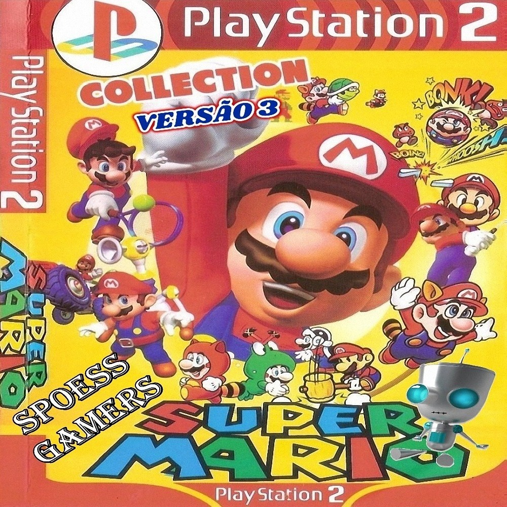 Super Mario Ps2 Bros Collection 3 Patch Emulador | Shopee Brasil