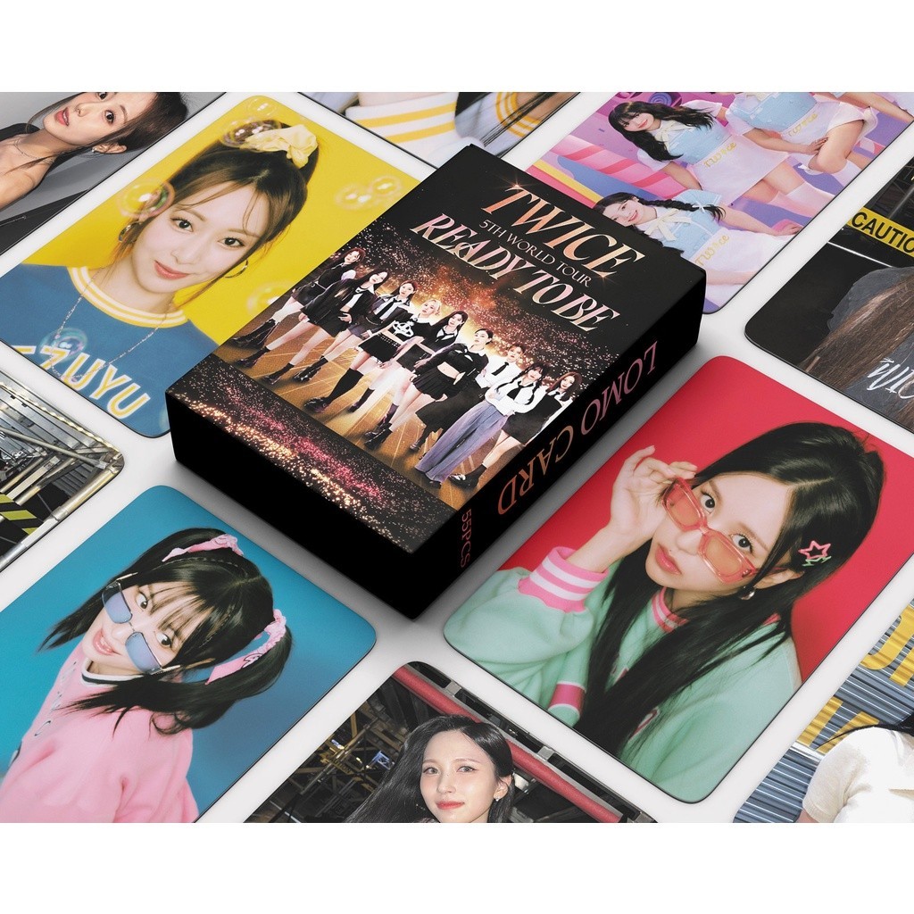 Kpop 55 Pcs /Box Dois Cartões Fotográficos Estoque Pronto LOMO Coleção ...