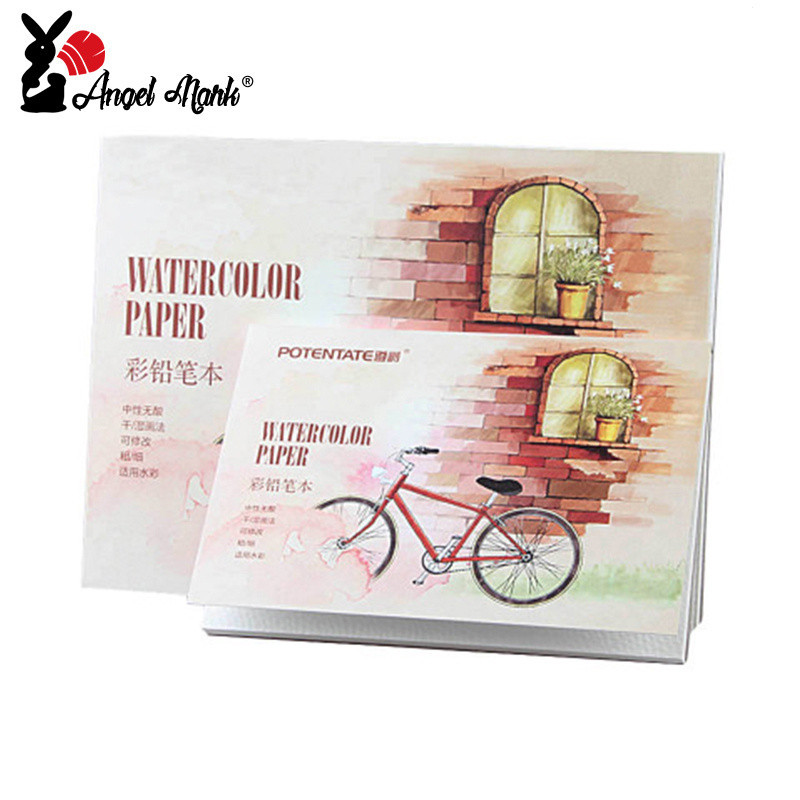 O anjo Mark 12 deixa o papel branco do desenho na aquarela para ...