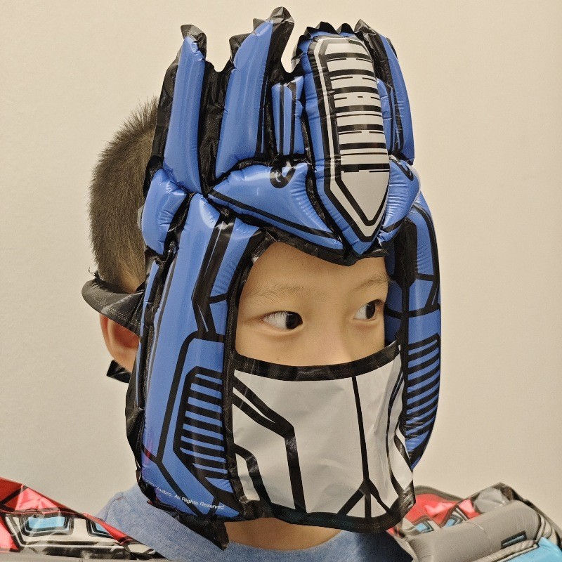 Transformadores Optimus Prime Armor Balloon Set Cartoon Máscara De ...