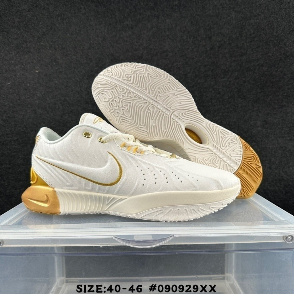 SNS LeBron 21 mid White Gold TMR essporticos twusais for men women TVIS de basquite dtusnx ...