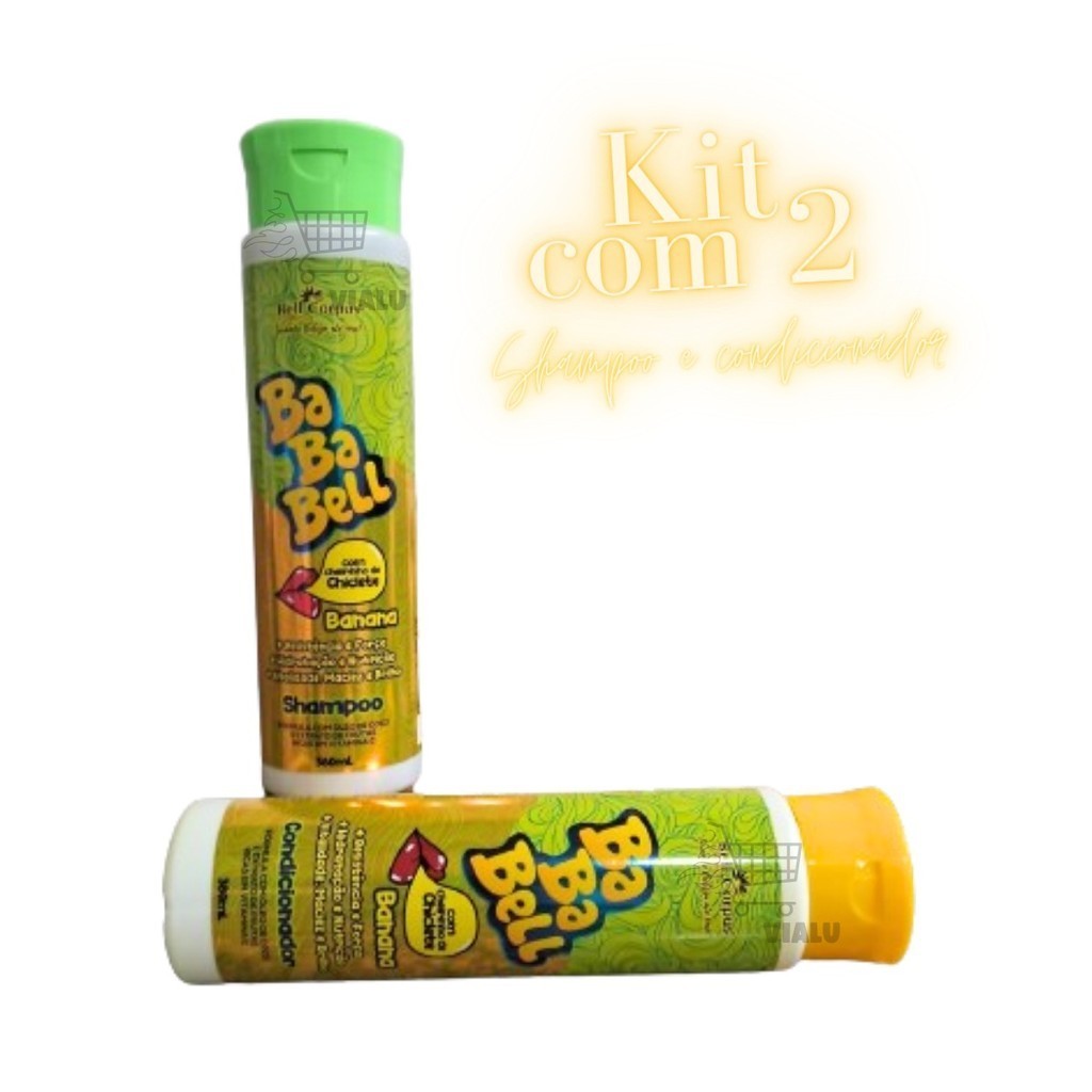 Kit capilar Bababell - Bell corpus (2 Itens) - Cheiro Chiclete de ...