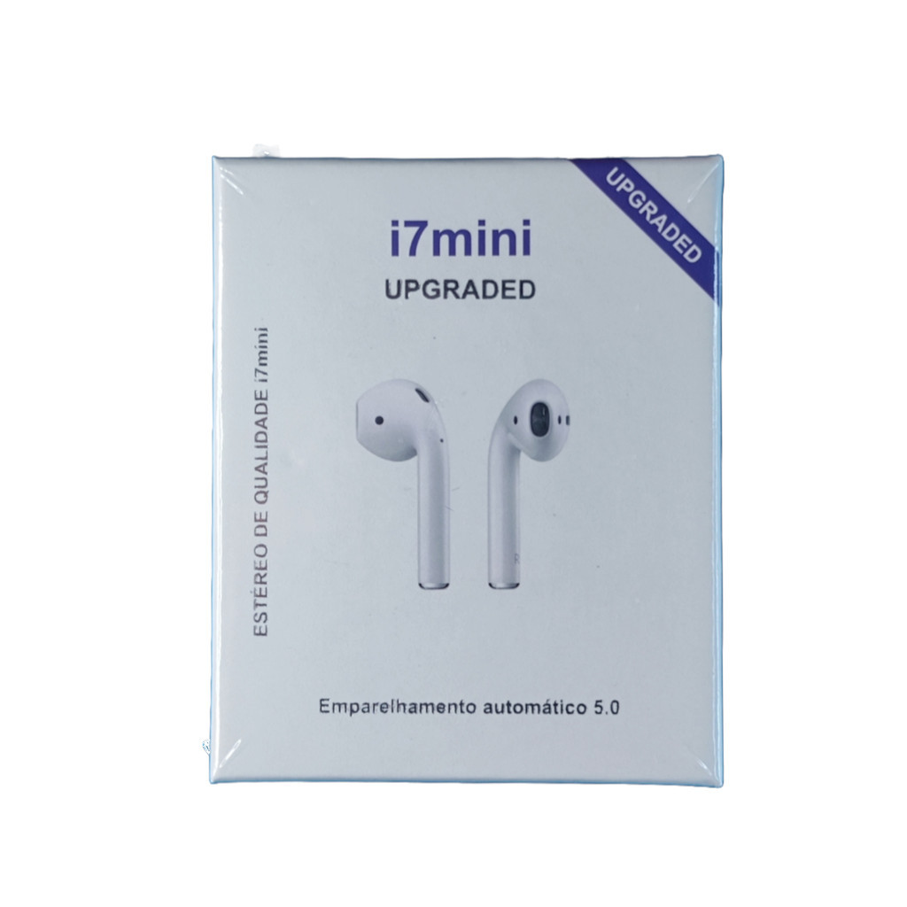 FONE SEM FIO I7 MINI UPGRADED BRANCO | Shopee Brasil