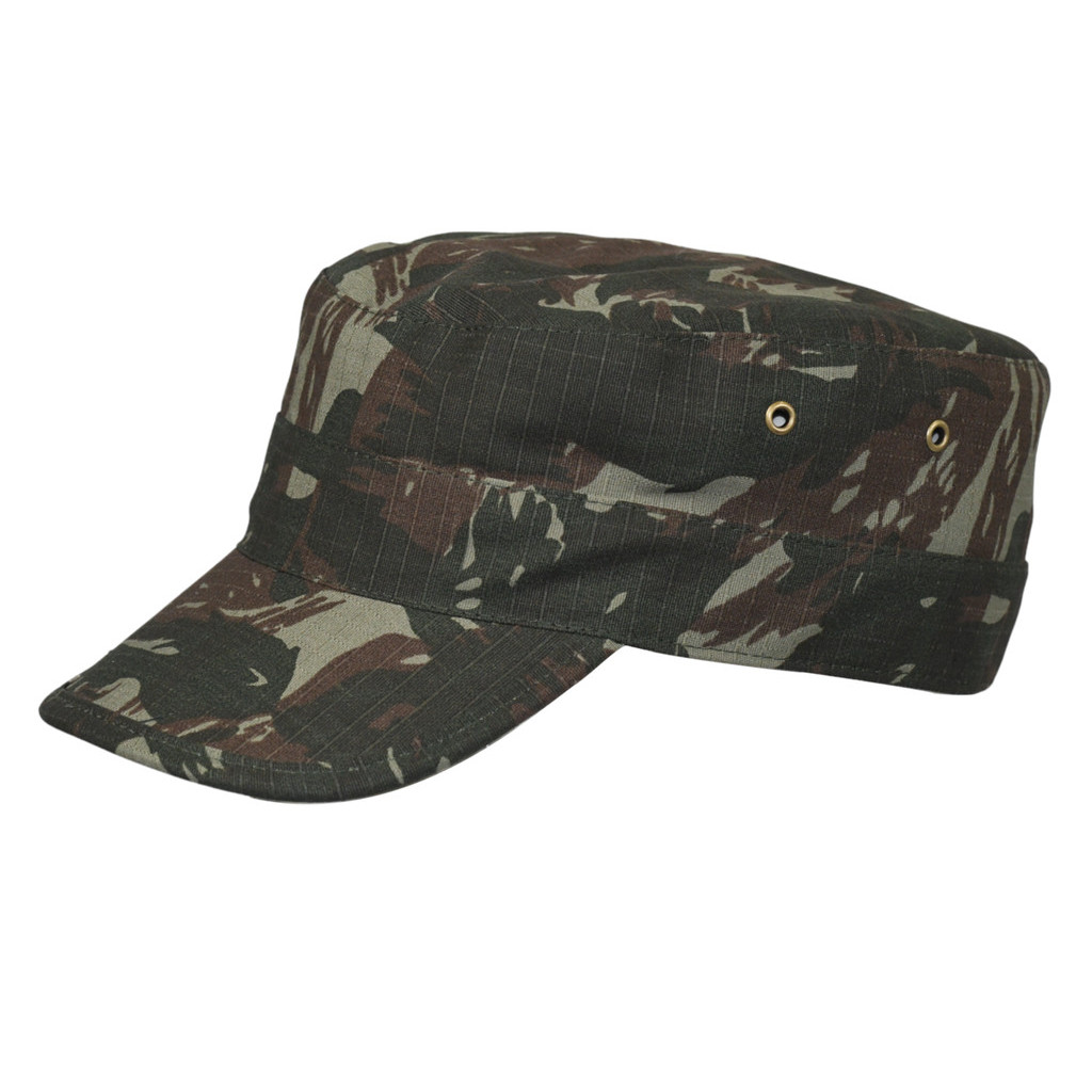 Boné Quepe Militar c/ Fivela Camuflado Exército Brasileiro | Shopee Brasil