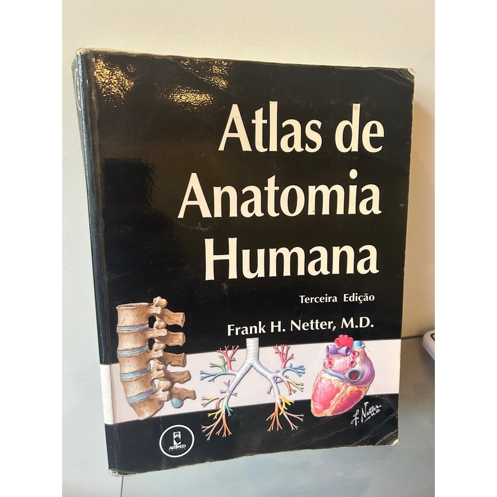 Atlas de Anatomia Humana de Frank H. Netter | Shopee Brasil