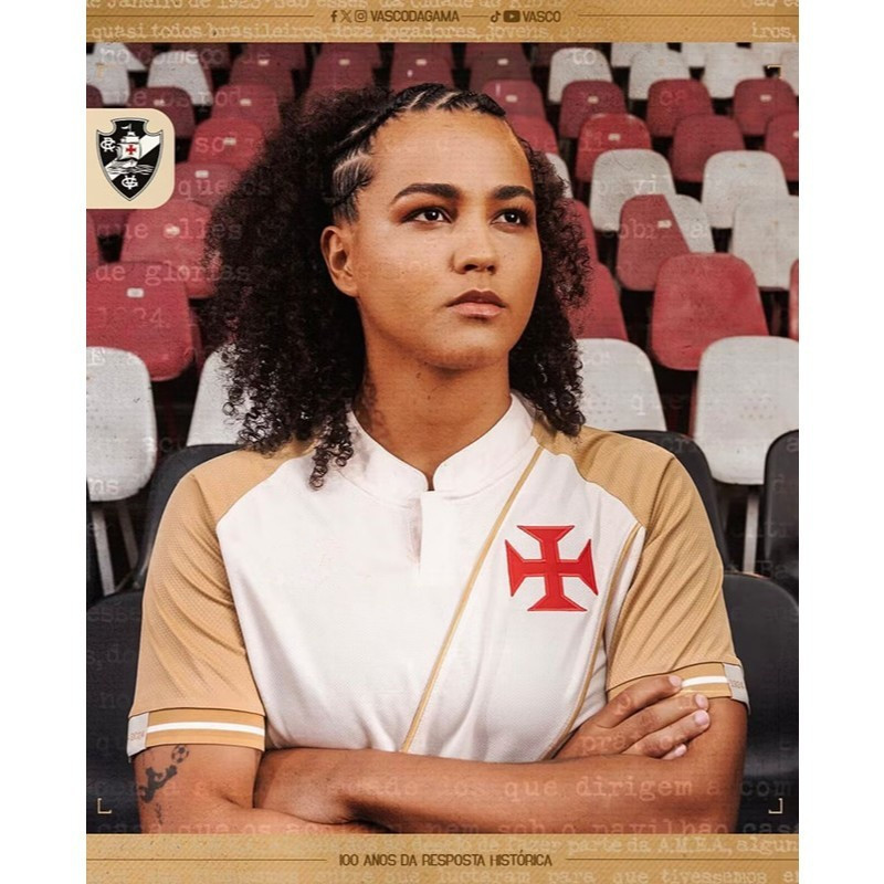 VASC0 da gama 2024/2025 Nova Camiseta de Mulher KHEH J-Z | Shopee Brasil