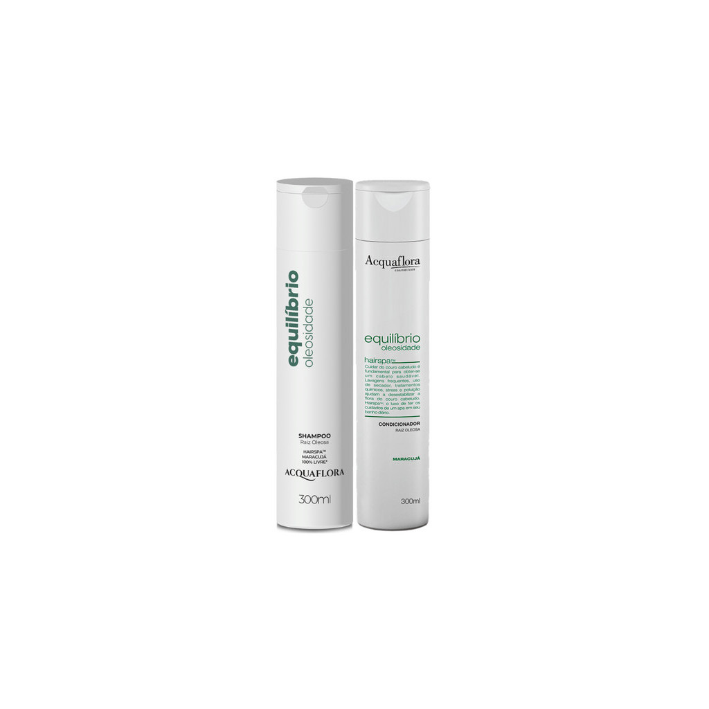 Kit Shampo+Cond Acquaflora Equilíbrio Oleosidade Raiz Oleosa | Shopee ...