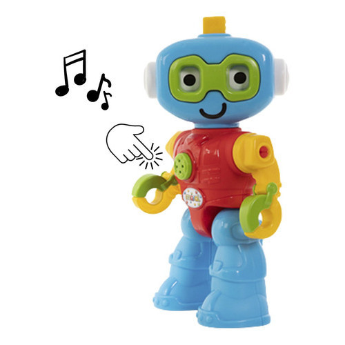 Brinquedo Didático Robô Articulado Expressões Com Rodinhas | Shopee Brasil