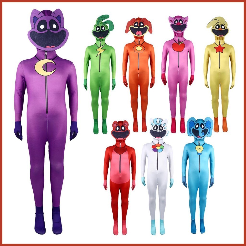 critters Sorridentes catnap cosplay bodysuit/Poula Playtime3 Traje De ...