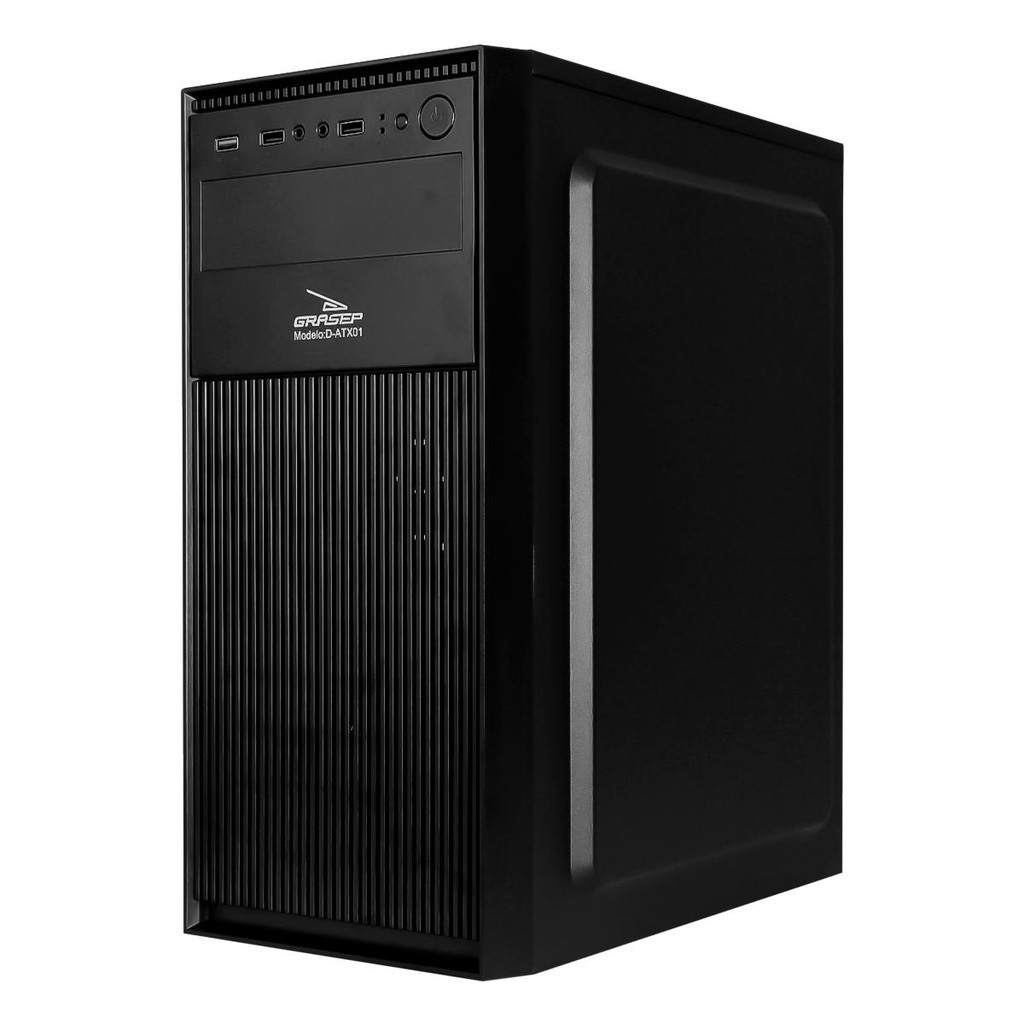 Gabinete para PC Computador Office Escritório Simples Desktop ATX ...