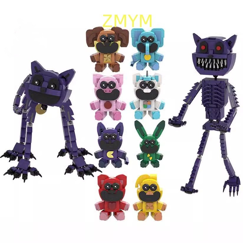 q-versão;modelo grande poppy playtime3 catnap poppy playtime Blocos de ...