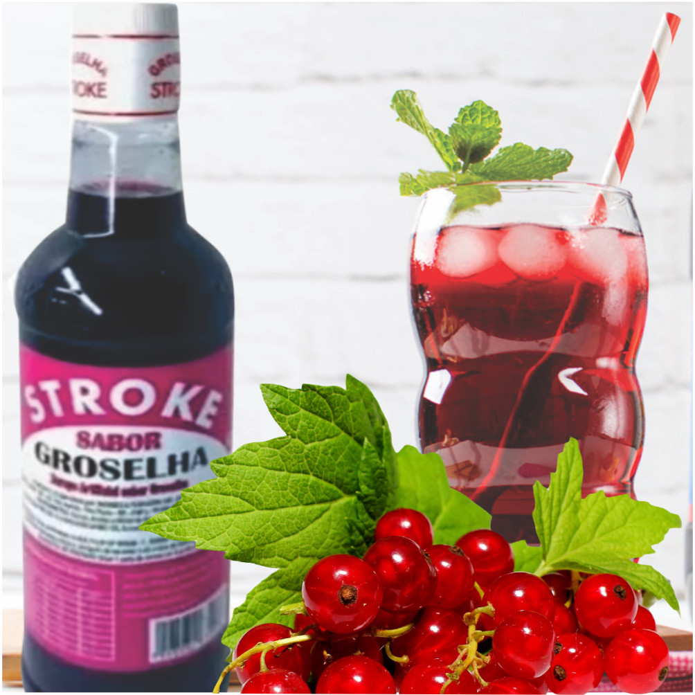Xarope De Groselha Stroke 900ml | Shopee Brasil