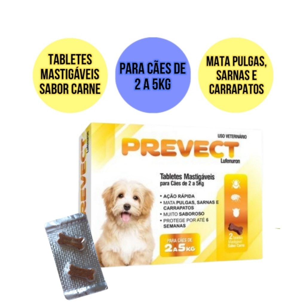 Anti Pulga Carraparto Para Cachorro Pet Prevect Anti Pulgas Carrapatos ...