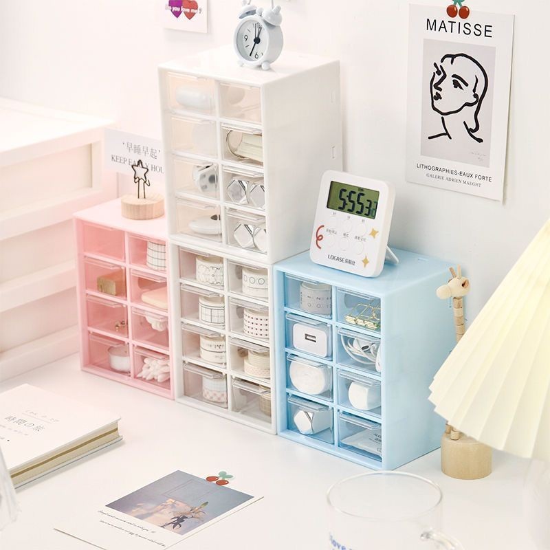 top/Mini Gaveteiro Organizador 6 Gavetas Multiuso | Shopee Brasil