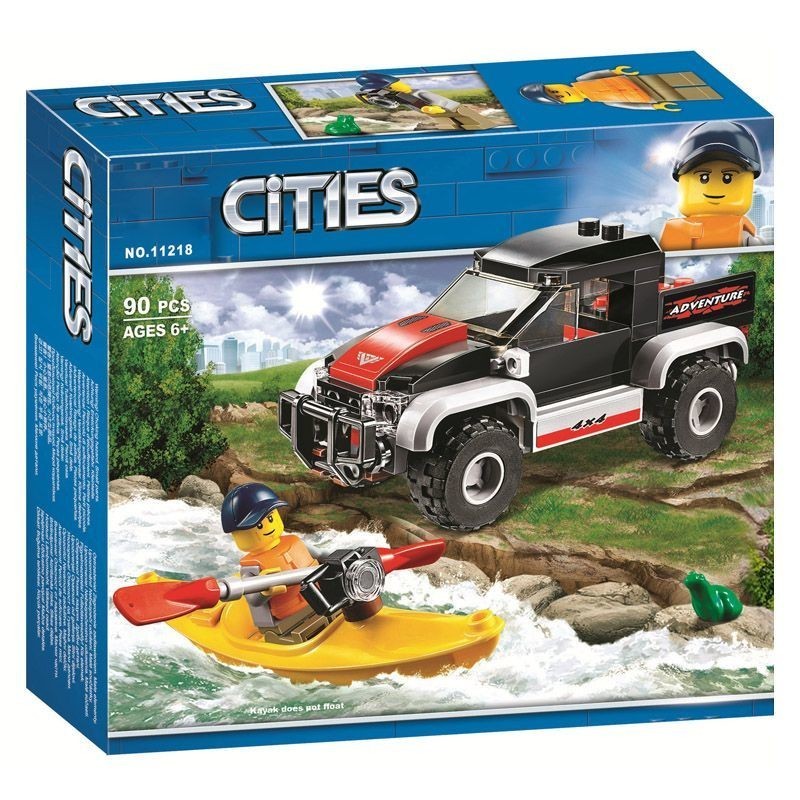 Lego City Series City Rowing Adventure 60240 Bloco de construção ...