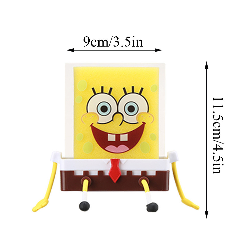 Bob Esponja Dreno Suporte Quadrado Pia Caixa De Sabão Dos Desenhos ...