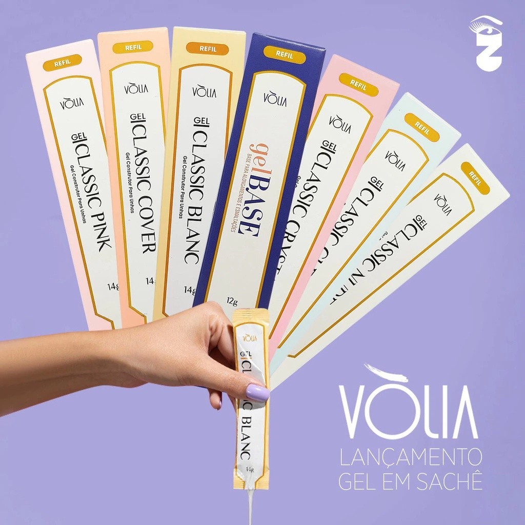 Sache Volia Refil Gel Alongamento Unha Bisnaga Econômico | Shopee Brasil