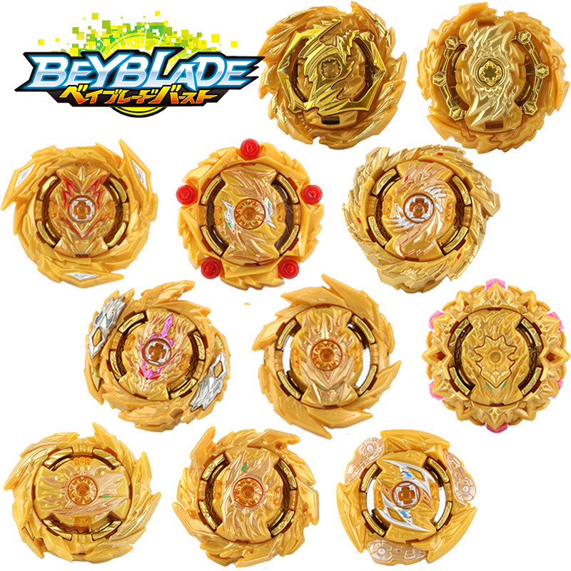 Beyblade Burst Edição Limitada Gold B-169 Variant Lucifer B-163 Brave ...