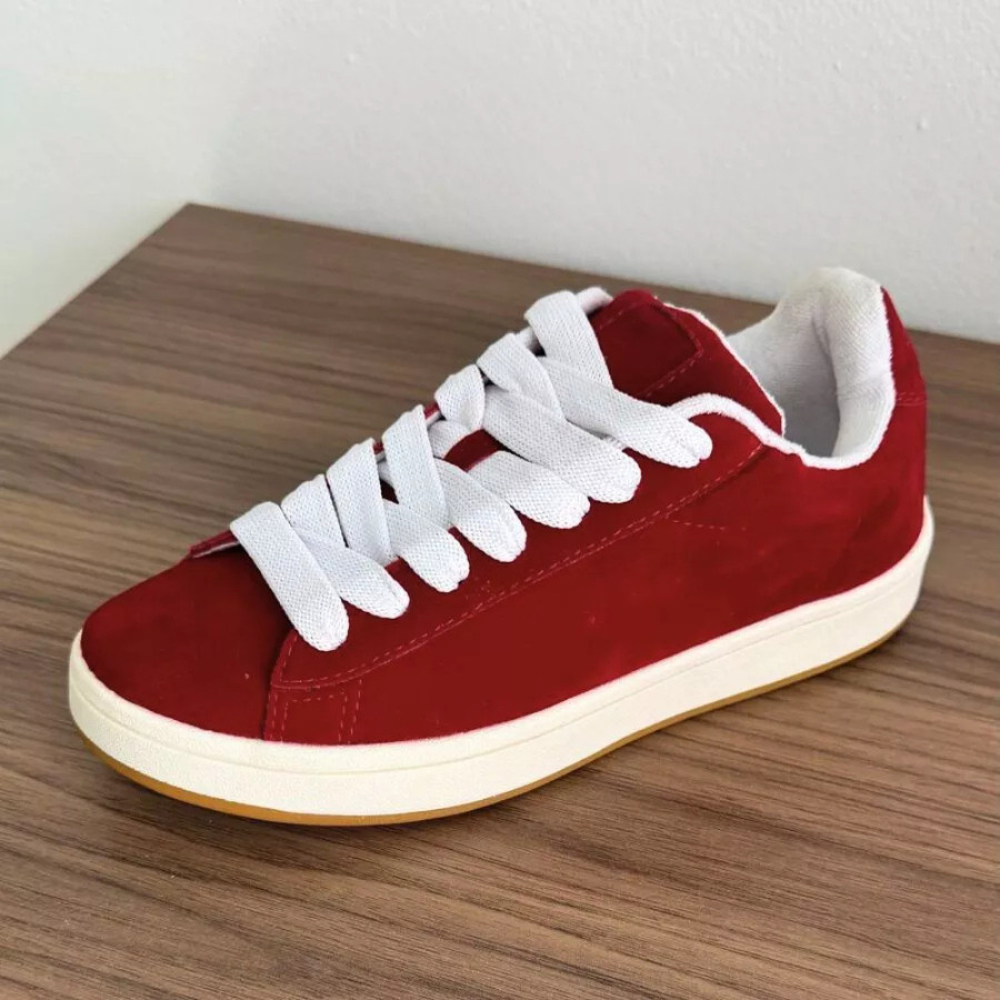 Tênis Feminino Camurça do 38 ao 43 - Must-Have Para Um Guarda-Roupa ...