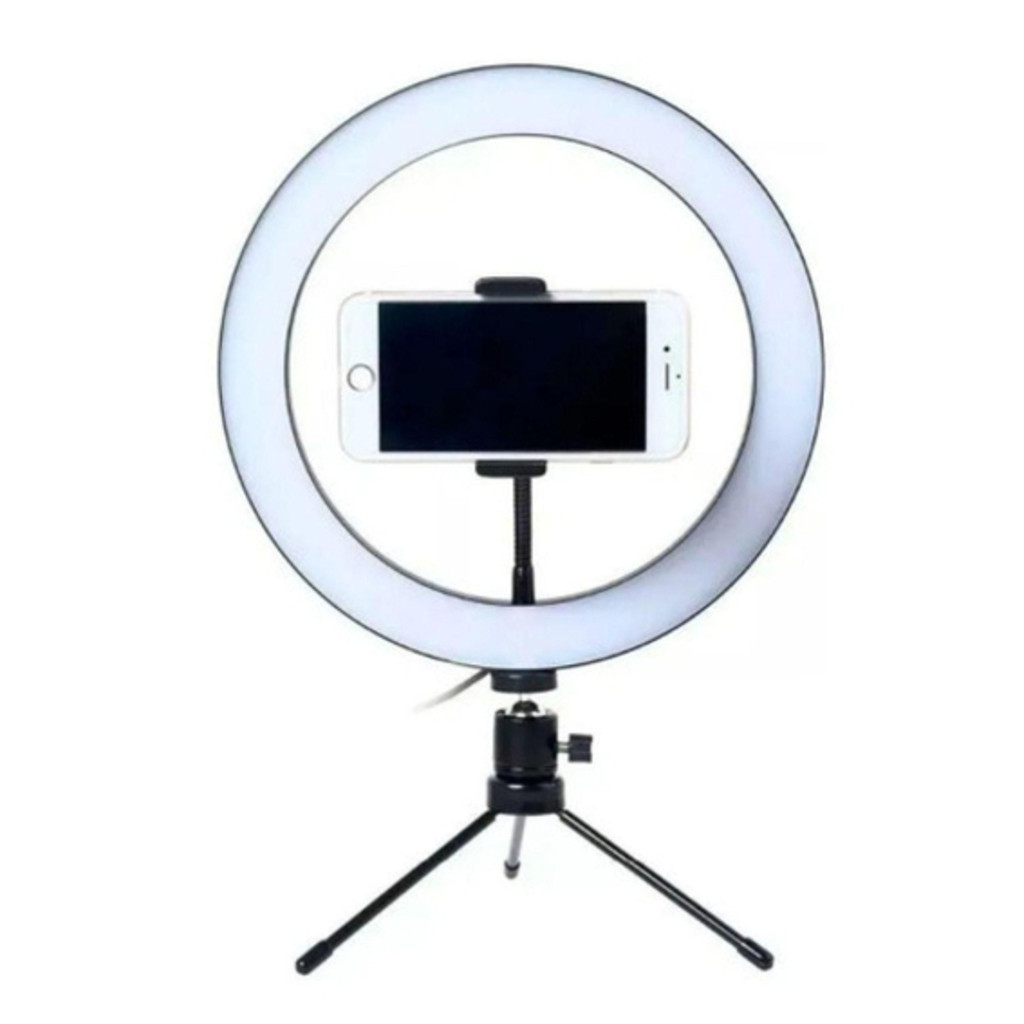 Ring Light 8 Polegadas 20cm com Tripé mesamy | Shopee Brasil